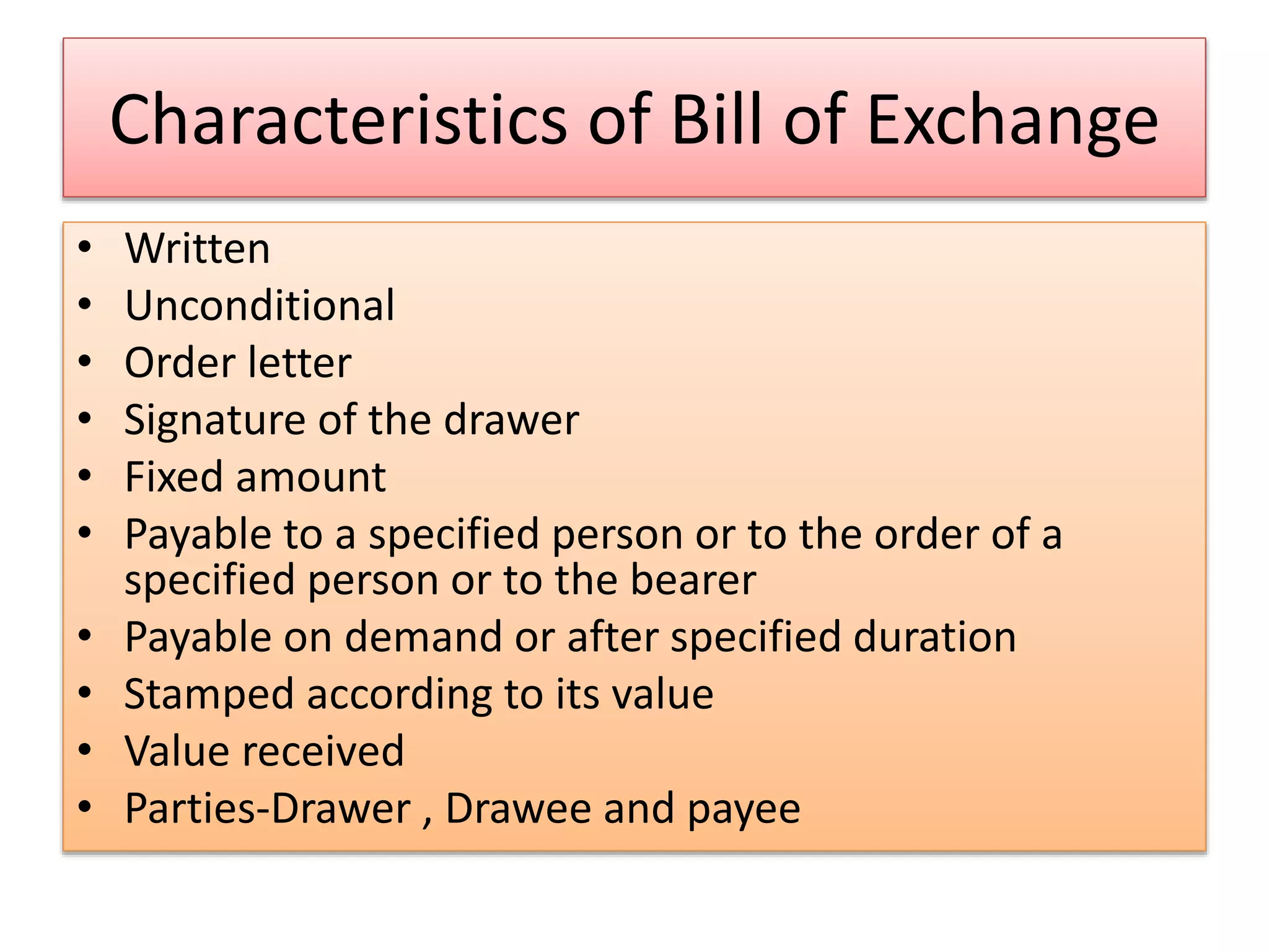 bill of exchange,promissory note and cheque by Ms. Meenakshi for B.COM ...