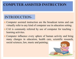 computer assissted instruction | PPT