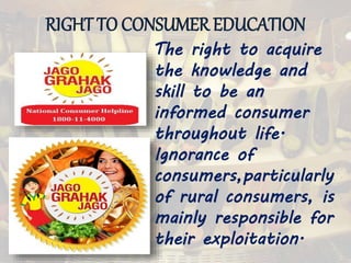 Pptonconsumersrights 160126053652 | PPT