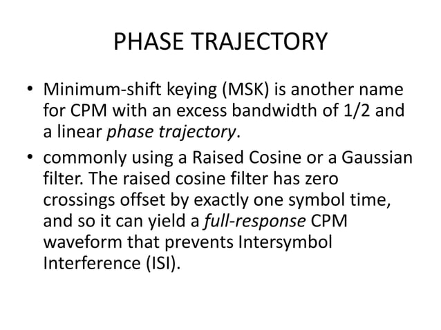Ppt on continuous phase modulation | PPTX | Digital Audio | Computer ...