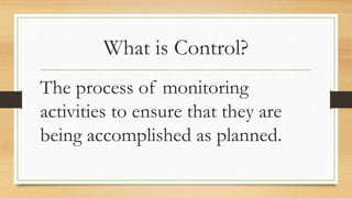 Ppt on control system | PPTX