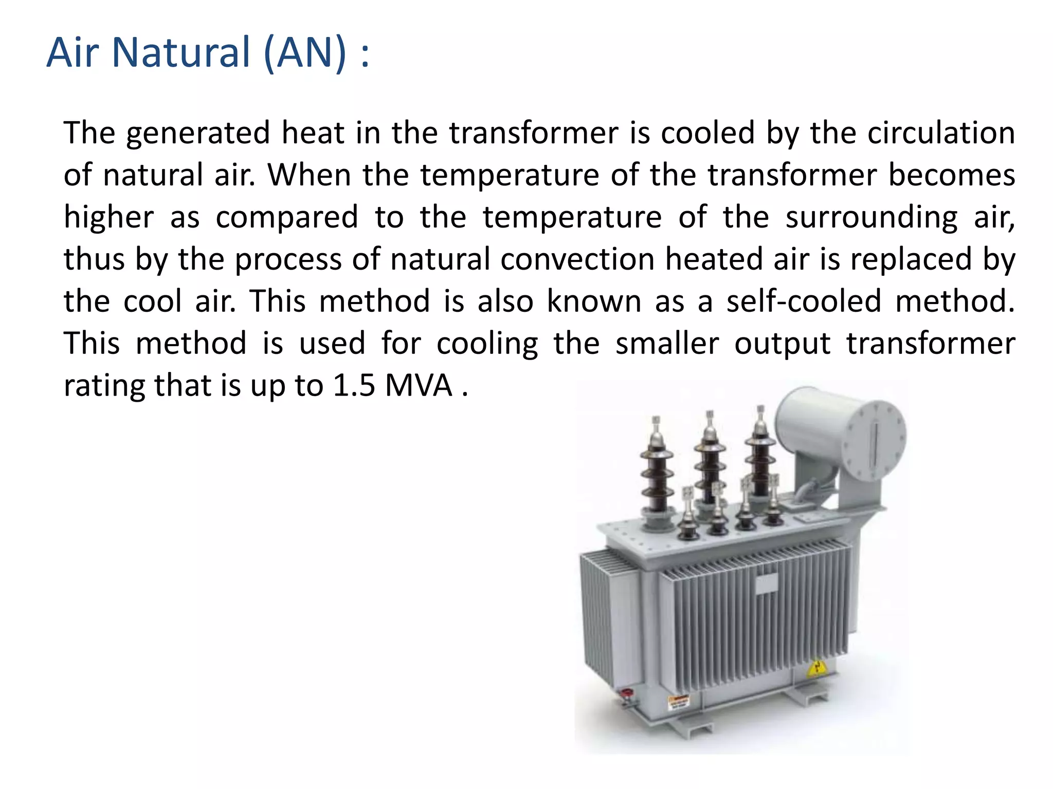 Method of cooling transformer by Aditya bindal | PPTX