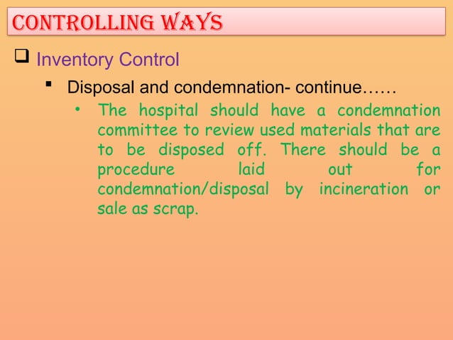 PPT on Cost effectives & Materinal Management.pptx