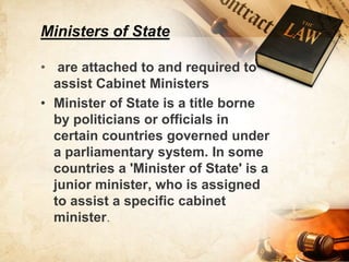 council of ministers | PPTX