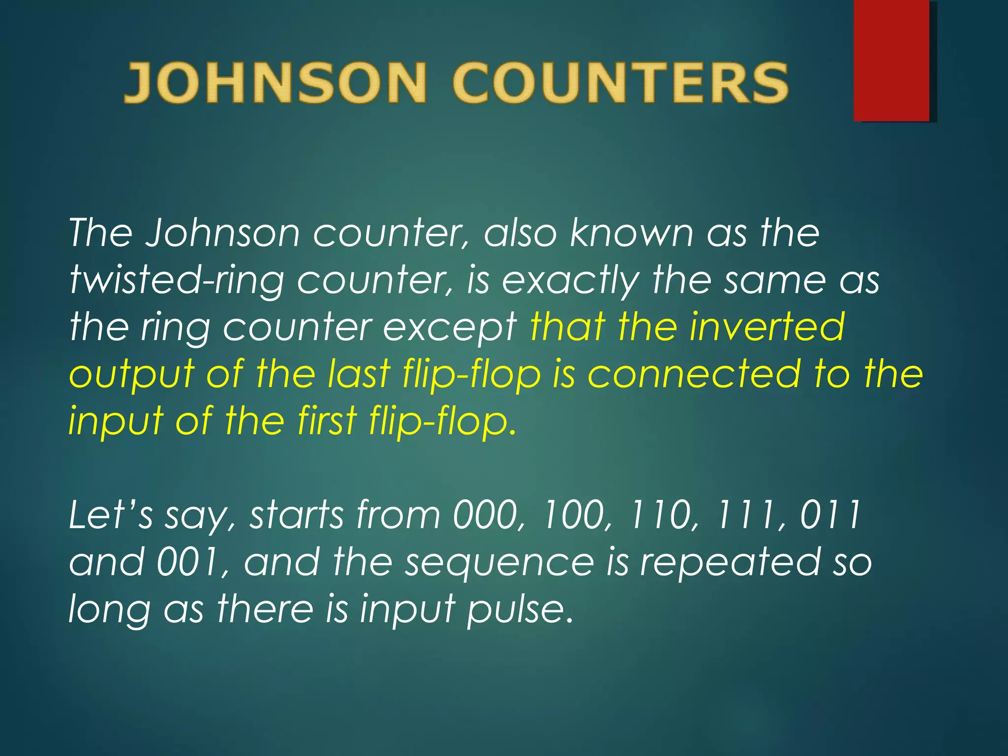 Counters | PPT
