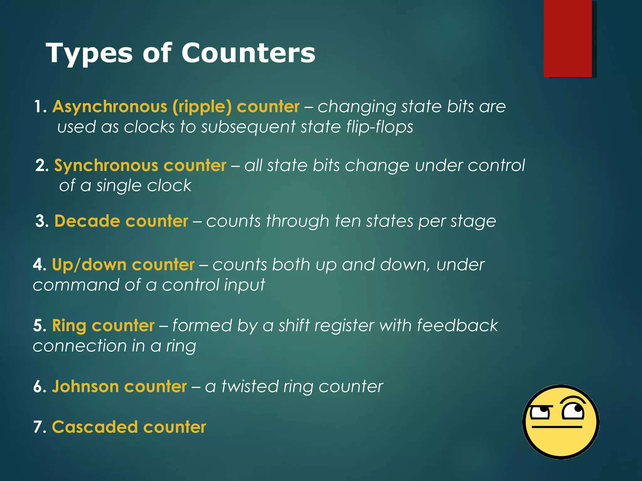Counters | PPT