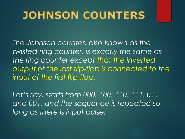 Counters | PPT