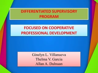 PPT ON CPD.cooperative professional developmentpptx | PPT