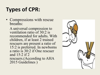 cardiopulmonary resuscitation | PPTX