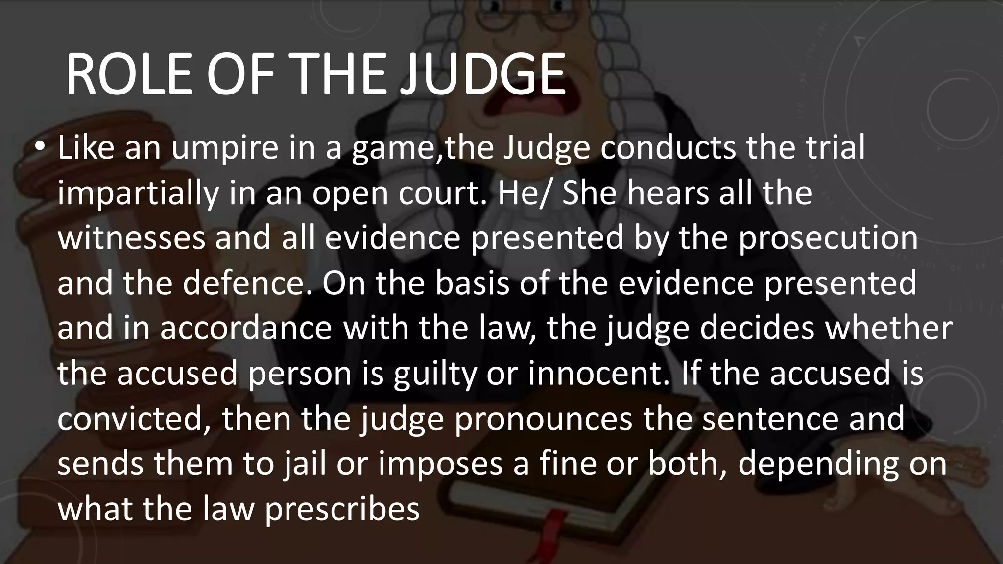 Ppt on criminal justice system class 8 | PDF