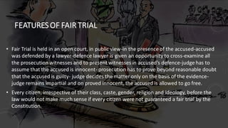 Ppt on criminal justice system class 8 | PDF