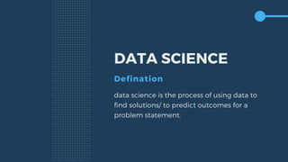 Ppt on data science | PPTX
