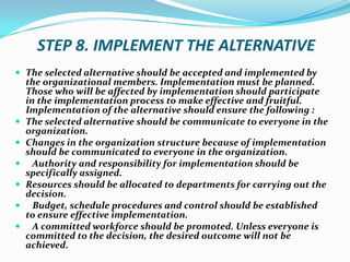 Ppt on decision making by kundliwal ravi kumar(eco). | PPTX