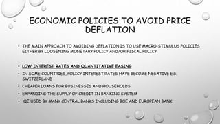 Ppt on deflation | PPTX