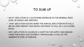Ppt on deflation | PPTX