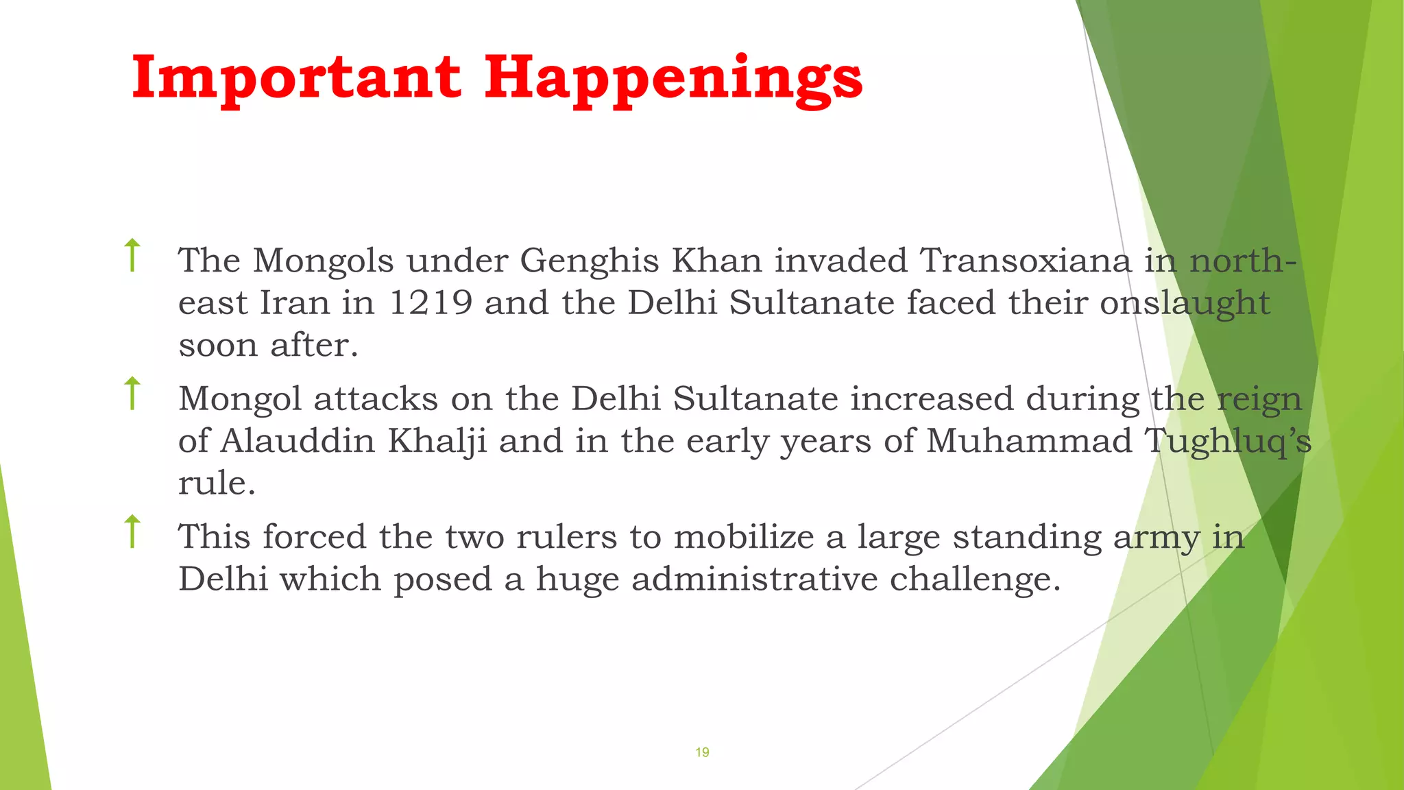 The Delhi sultans | PPTX