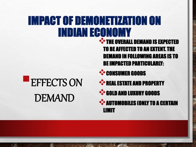 Powerpoint Presentation on Demonetisation (1) | PPTX