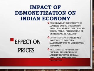 Powerpoint Presentation on Demonetisation (1) | PPTX