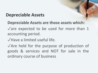 PPT on Depreciation.ppt