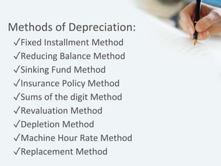 PPT on Depreciation.ppt