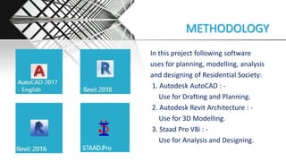 Ppt on design and modelling of residential society | PPTX