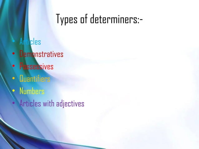 PPT on Determiners class 8 by Abhayvrer.pptx