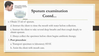 Ppt on diagnostic in respiratory mahi | PPTX