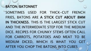 ppt on different cutting techniques.pptx
