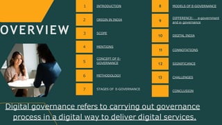ppt on digital governance .pptx | Internet | Computing