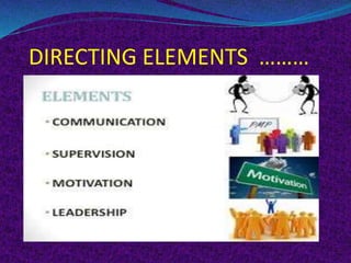 Ppt on directing 2 | PPT