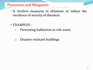 Ppt on Disaster Risk Management and J & K Floods 2014 | PPTX