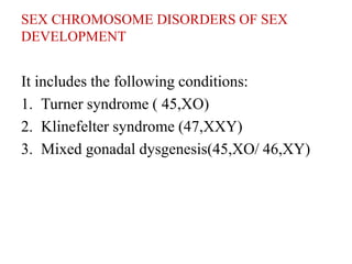 Disorders of Sex development( DSD, defination, classification, CAH, AIS ...