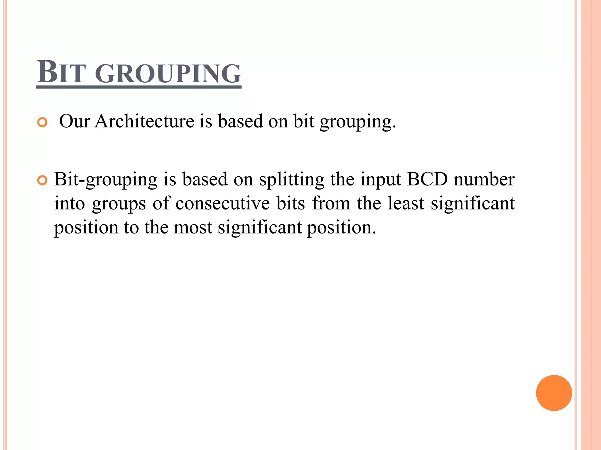 High Performance Fpga Based Decimal To Binary Conversion Schemes Ppt
