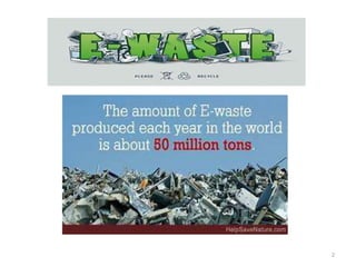 PPT ON E - WASTE | PPTX