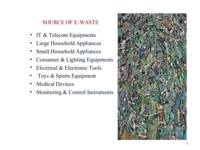PPT ON E - WASTE | PPTX