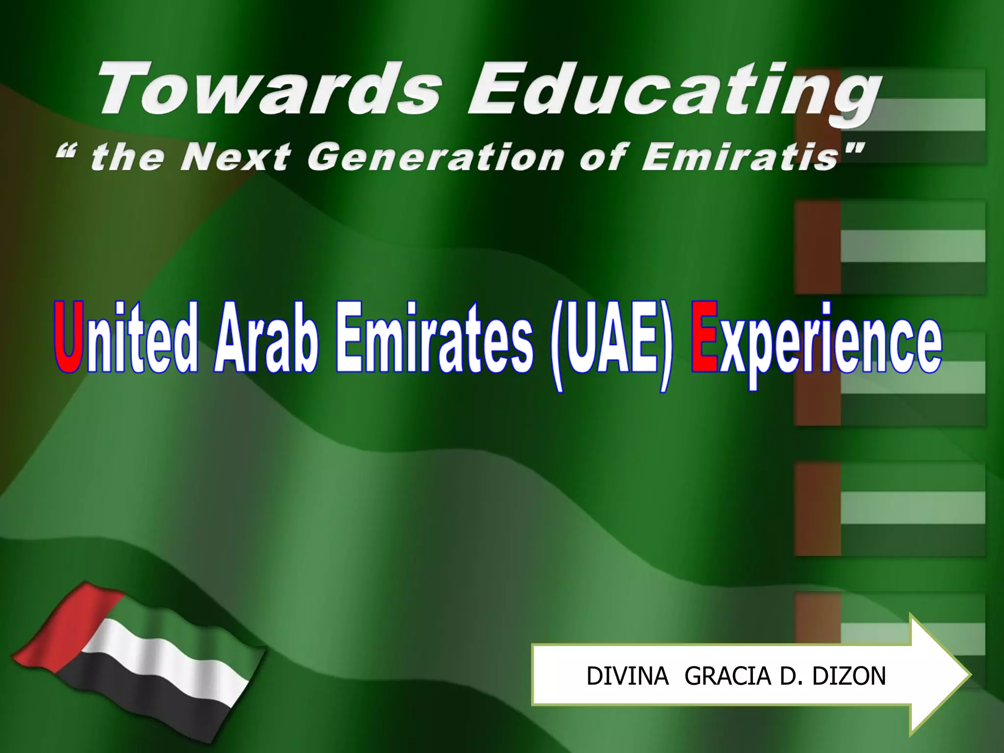 Educ. 306 (UAE Educational System) | PPT
