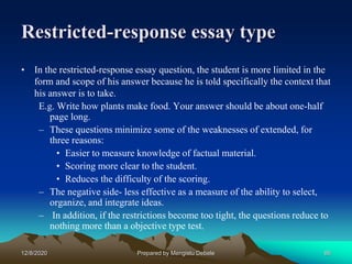 Ppt on educational measurement and evaluation | PDF