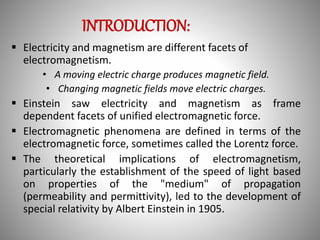 Ppt on electromagnetism | PPTX