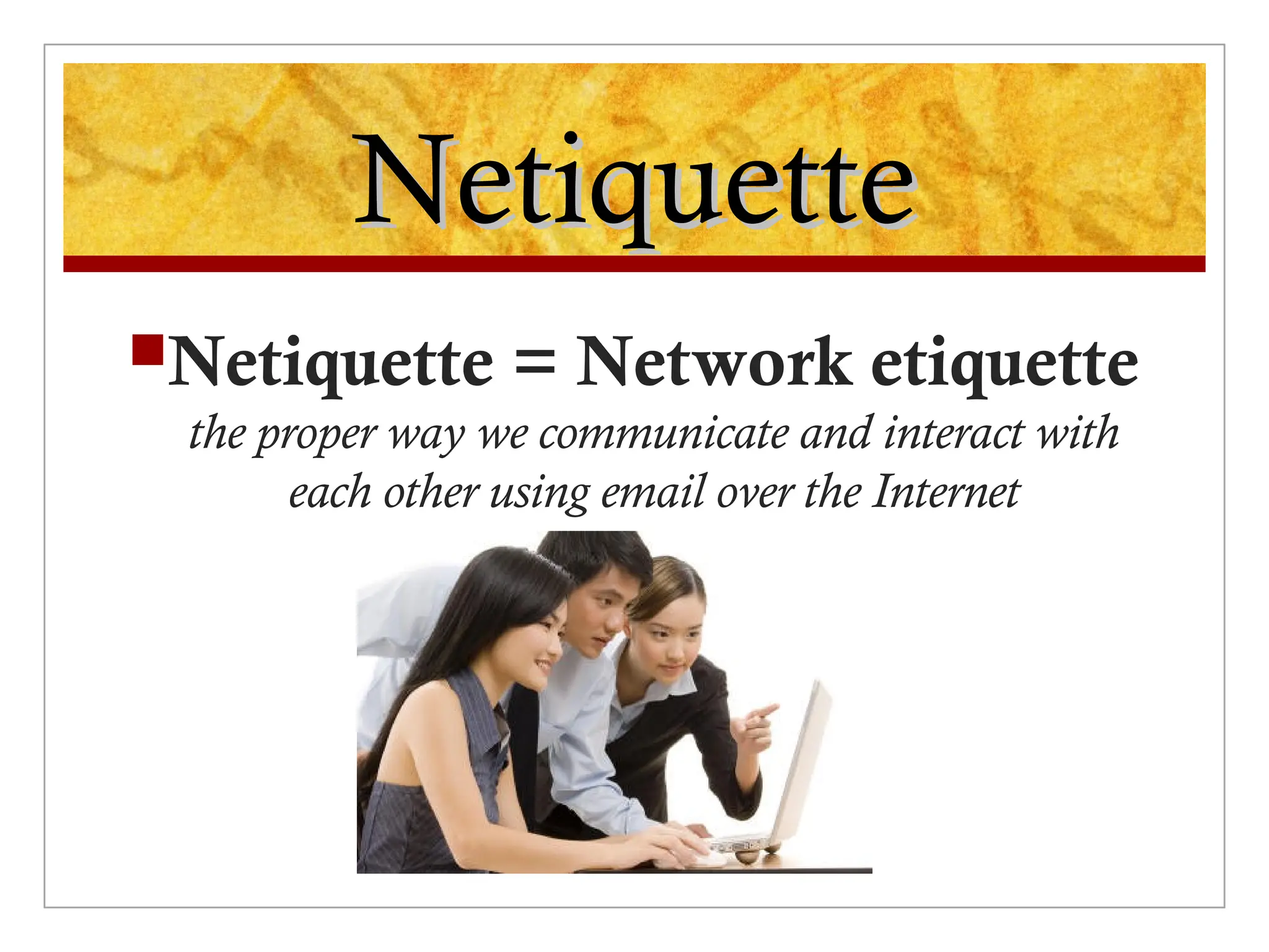 PPT on email etiquettes (1).ppt self notes | PPT