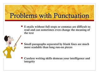 PPT on email etiquettes (1).ppt self notes | PPT