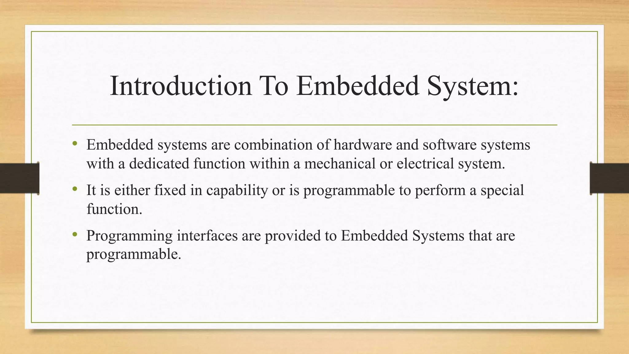 Ppt on embedded | PPT