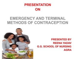 Ppt on emergency and terminal contra | PPT