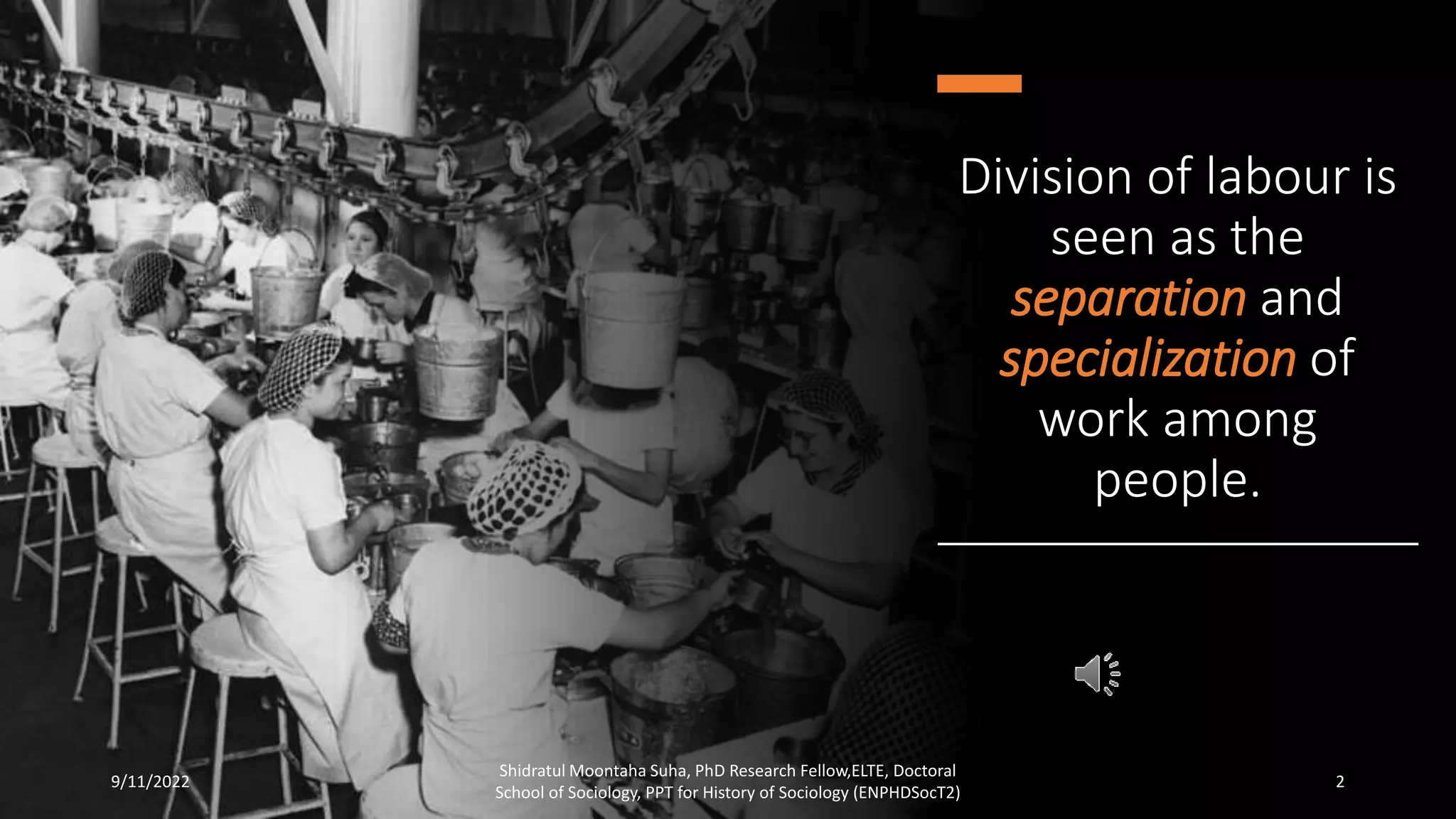 Emile Durkheim's Division of Labour in Society.pptx