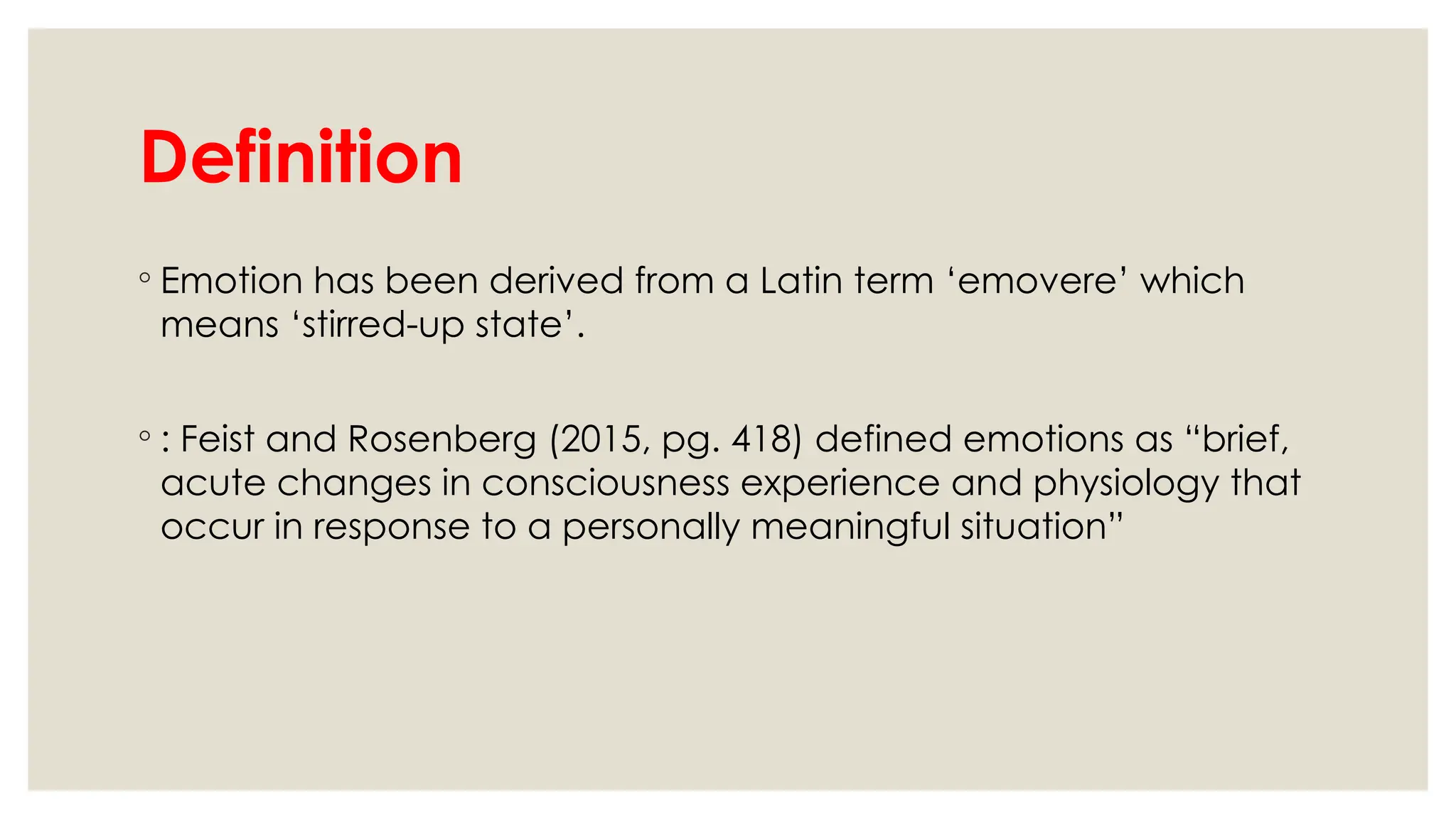 Ppwerpoint ppresentation on emotion pptss | PPTX