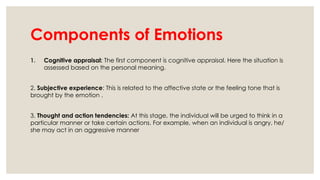 Ppwerpoint ppresentation on emotion pptss | PPTX | Science