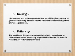 Ppt on employee grievances new kishan | PPTX