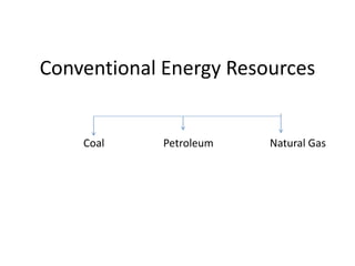 Ppt on energy resources | PPTX