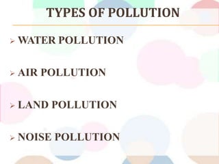 PPT on environment pollution | PDF