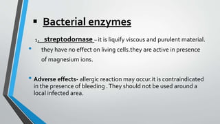 Ppt on enzymes in therapy | PPT