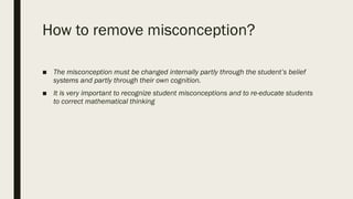 PPT on Errors and Misconceptions in Mathematics.pptx